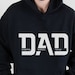 Custom Dad Hoodie Personalized Father's Day Gift Personalized Dad Gift ...