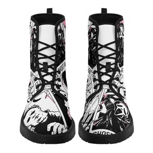 Horror Characters Boots Halloween Leather Boots Halloween Shoes Horror ...