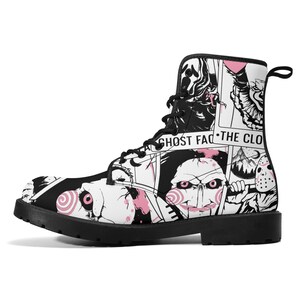 Horror Characters Boots Halloween Leather Boots Halloween Shoes Horror ...