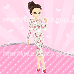 Dress up Paper Dolls With Modern Clothing Accessories | Fun and Easy ...