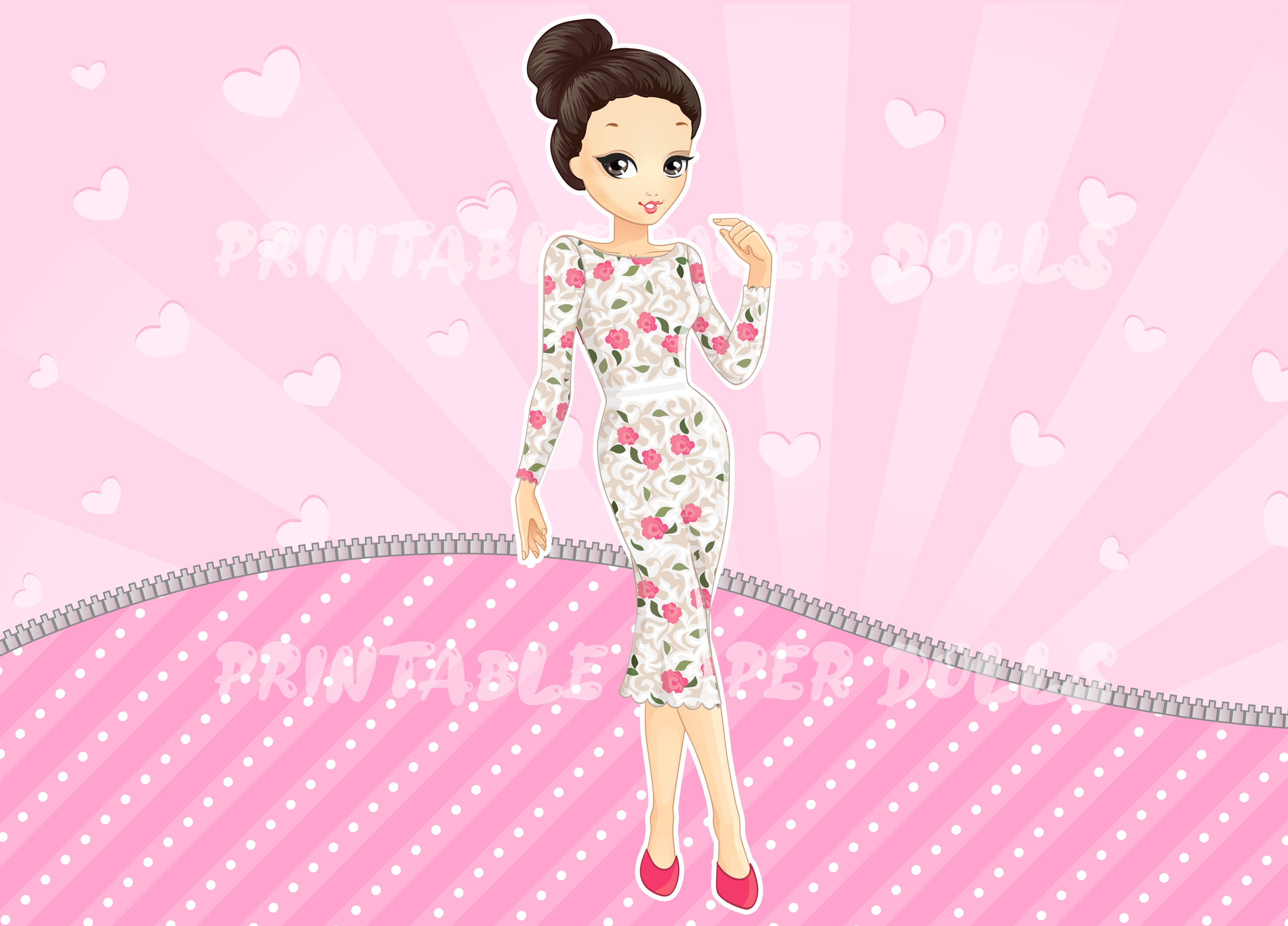 Dress up Paper Dolls With Modern Clothing Accessories | Fun and Easy ...