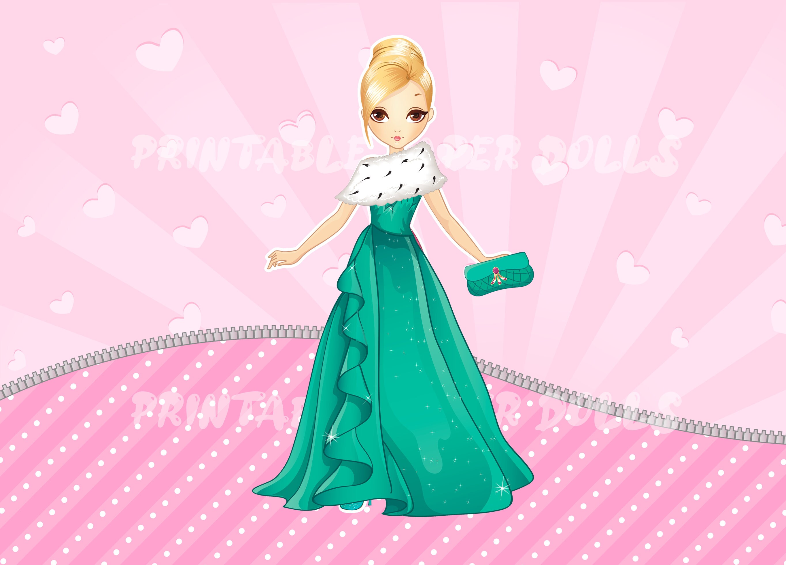 Dress up Paper Dolls With Modern Clothing Accessories | Fun and Easy ...