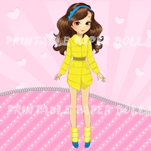 Dress up Paper Dolls With Modern Clothing Accessories | Fun and Easy ...