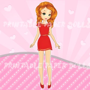 Dress up Paper Dolls With Modern Clothing Accessories | Fun and Easy ...