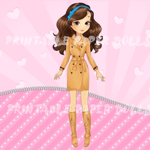 Dress up Paper Dolls With Modern Clothing Accessories | Fun and Easy ...