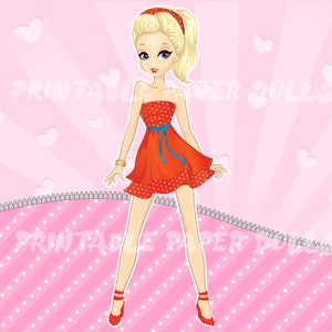 Dress up Paper Dolls With Modern Clothing Accessories | Fun and Easy ...