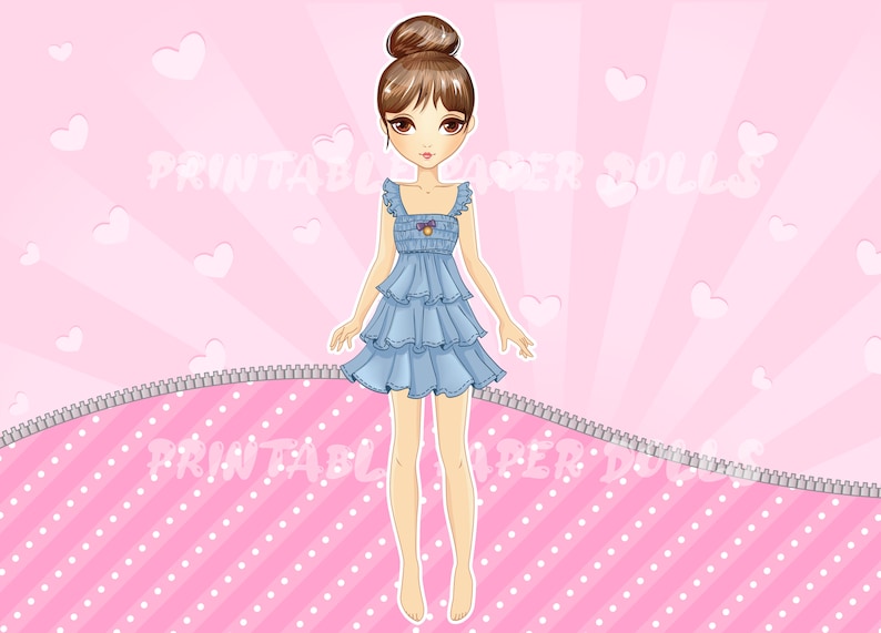 Dress up Paper Dolls With Modern Clothing Accessories | Fun and Easy ...