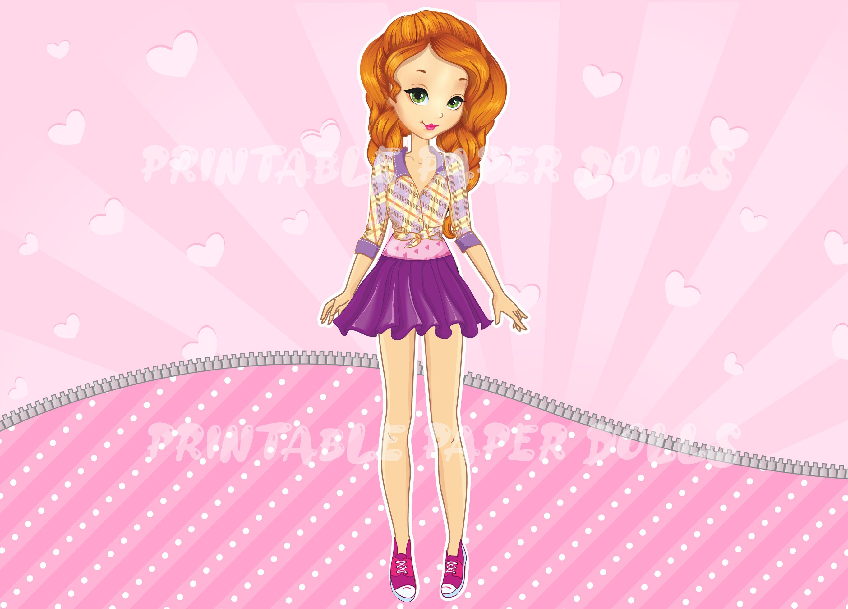 Dress up Paper Dolls With Modern Clothing Accessories | Fun and Easy ...