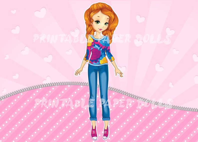 Dress up Paper Dolls With Modern Clothing Accessories | Fun and Easy ...