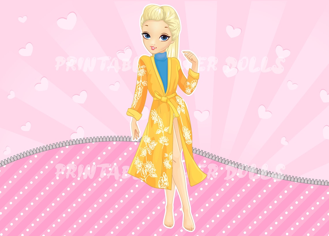 Dress up Paper Dolls With Modern Clothing Accessories | Fun and Easy ...