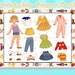 Dress up Paper Dolls With Modern Clothing Accessories Fun and Easy DIY ...