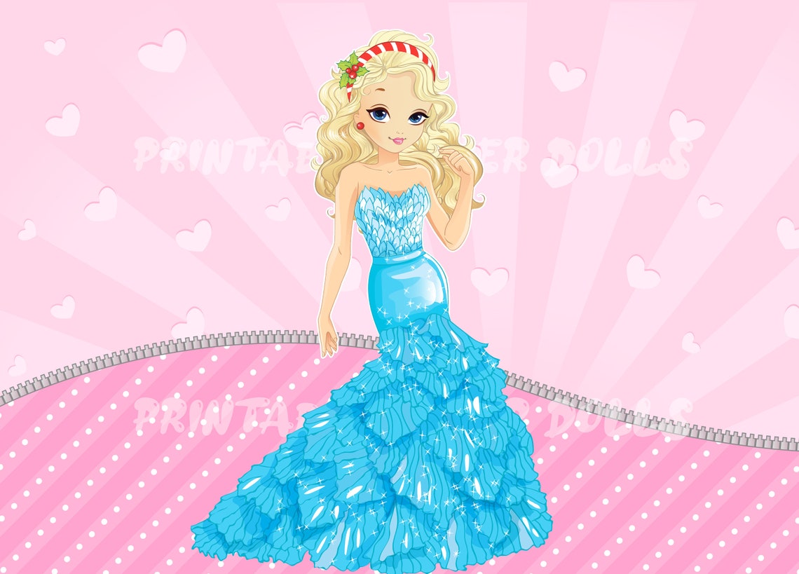 Styling Paper Dolls With Contemporary Fashion Accessories | Exciting ...