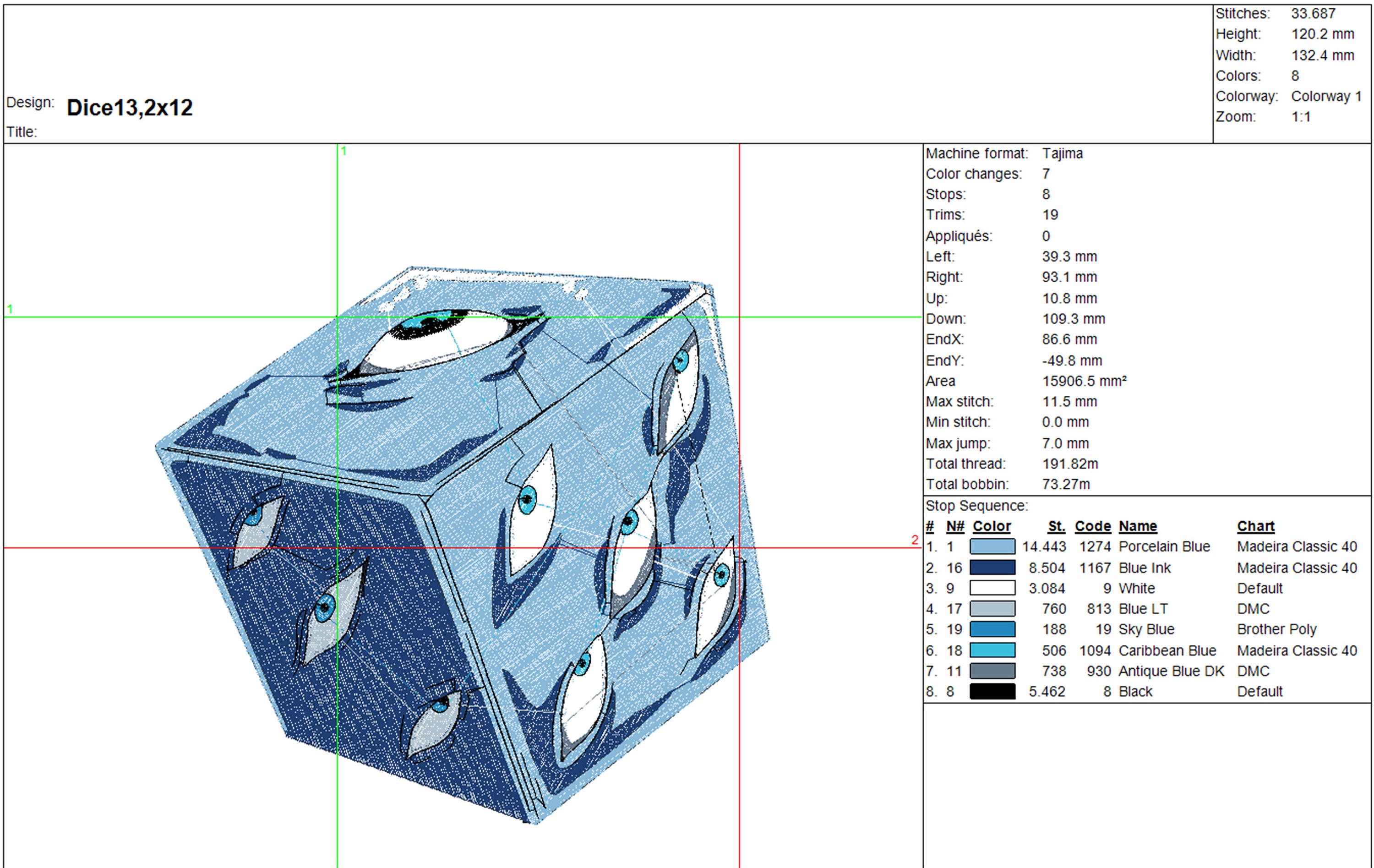 Inspired Anime Machine Embroidery Design, Instant Download With 3 Sizes ...