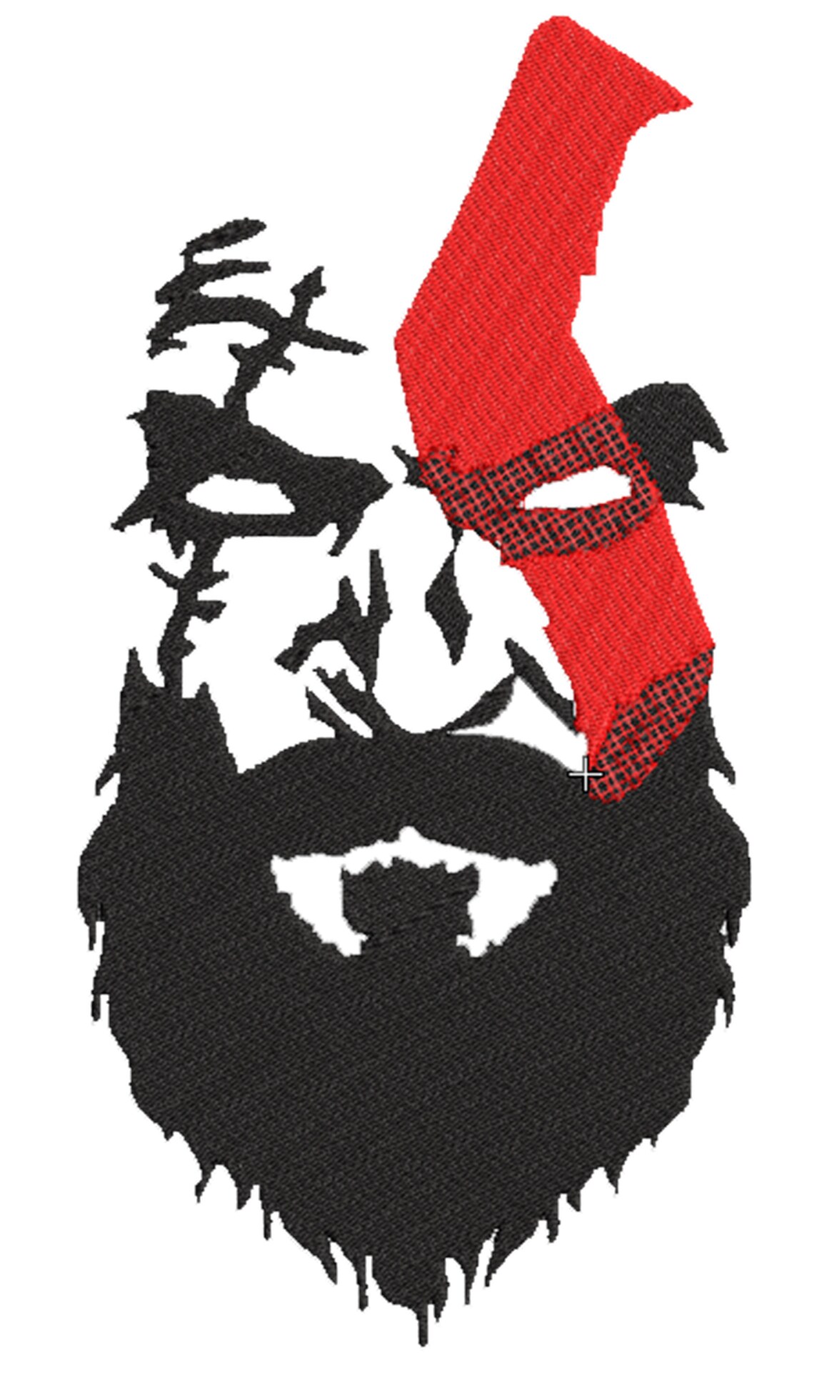 Kratos God of War Machine Embroidery Design Instant Download - Etsy