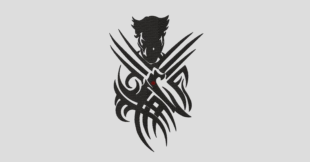 Wolverine, Anime Machine Embroidery Design, Instant Download With 5 ...