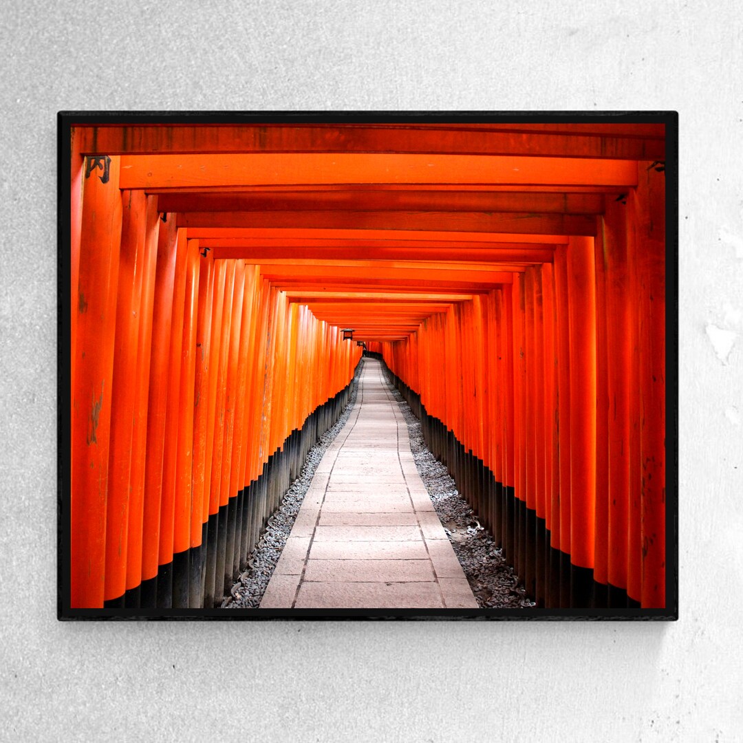 Fushimi Inari Shrine, Asian Prints, Wall Decor, Printable Wall Art ...