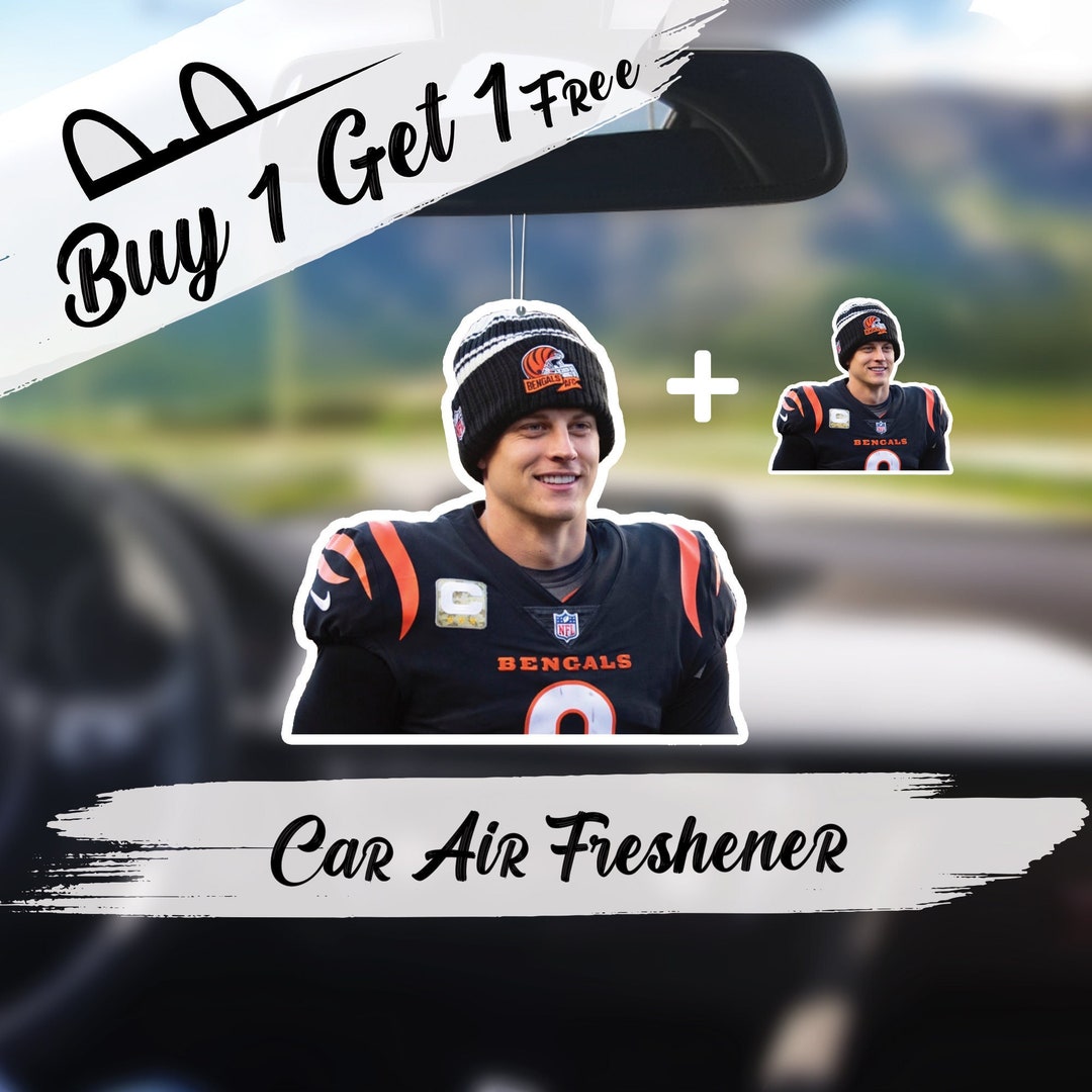 Joe Burrow Car Air Freshener BUY 1 GET 1 FREE. - Etsy