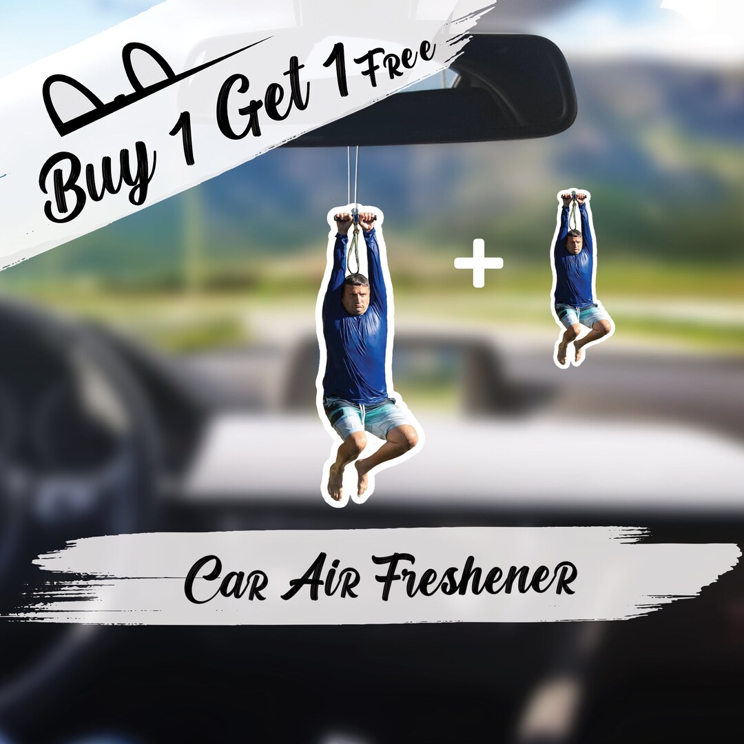 Tim Robinson on a Zipline Meme Car Air Freshener Air Freshener BUY 1 ...