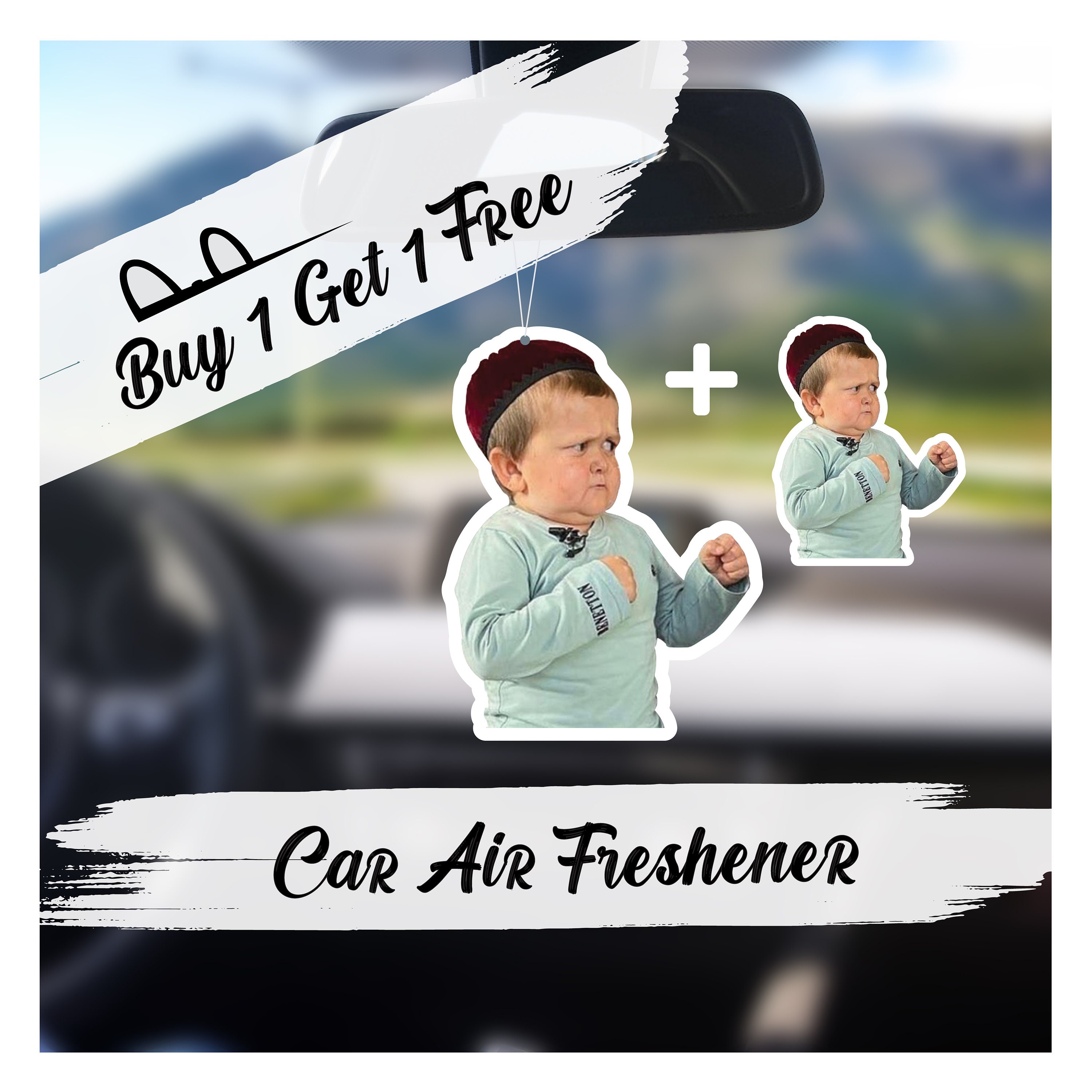 Hasbulla Car Air Freshener BUY 1 GET 1 FREE. - Etsy
