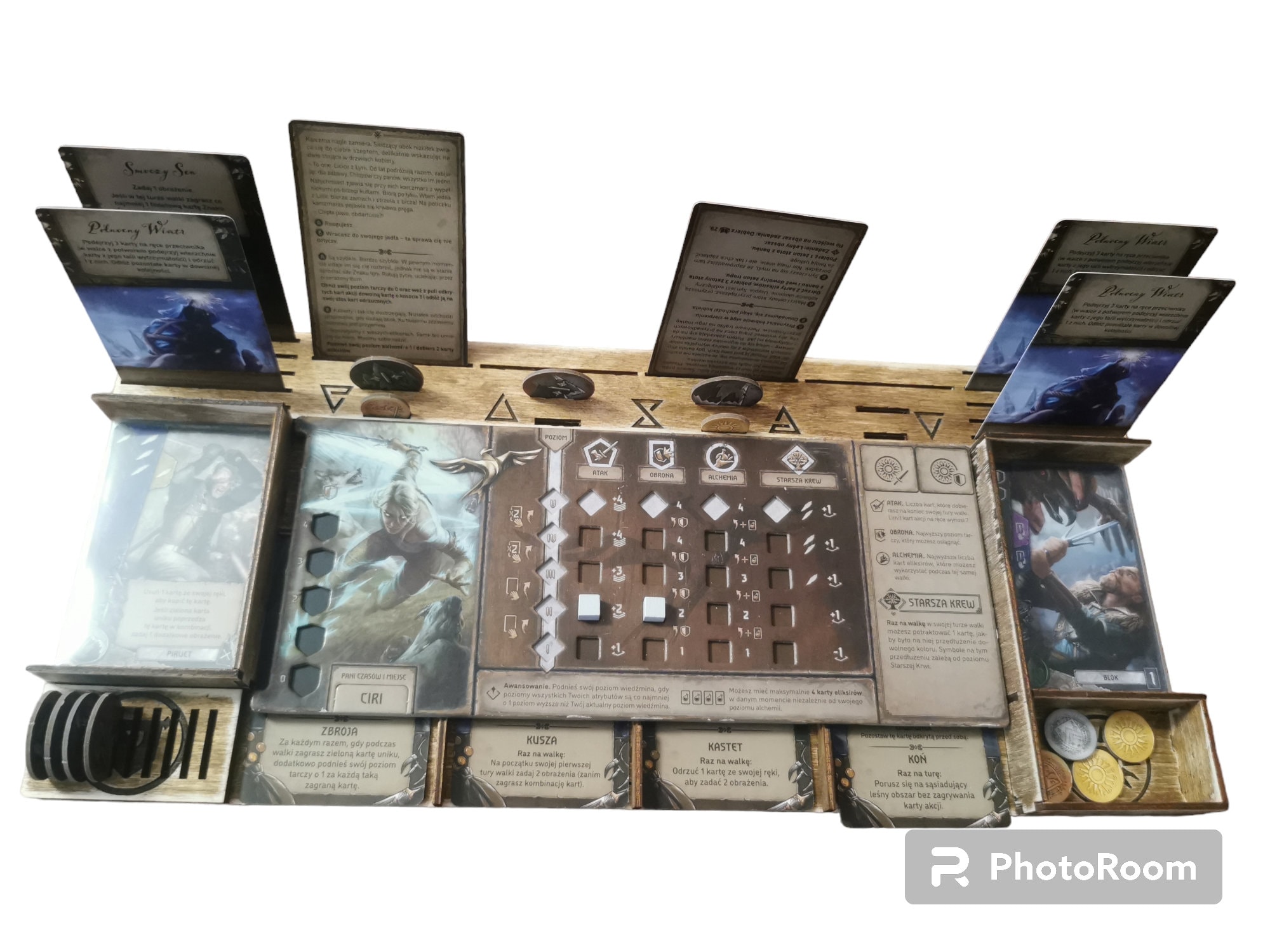 The Witcher Old World, Player Wooden Organizer, Dashboard , Player ...