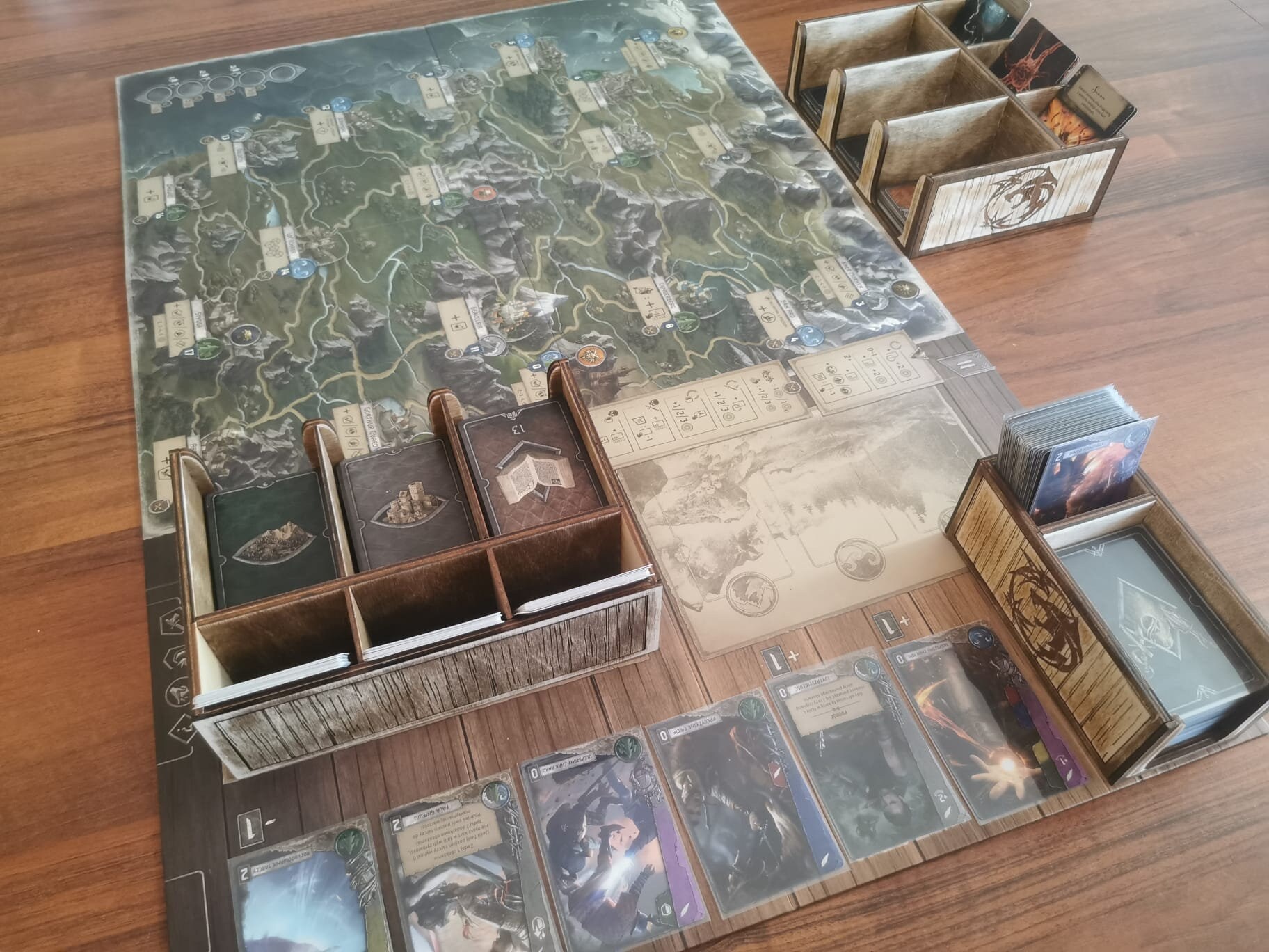 The Witcher Old World Card Holders, Cards Decks, Witcher Board Game ...