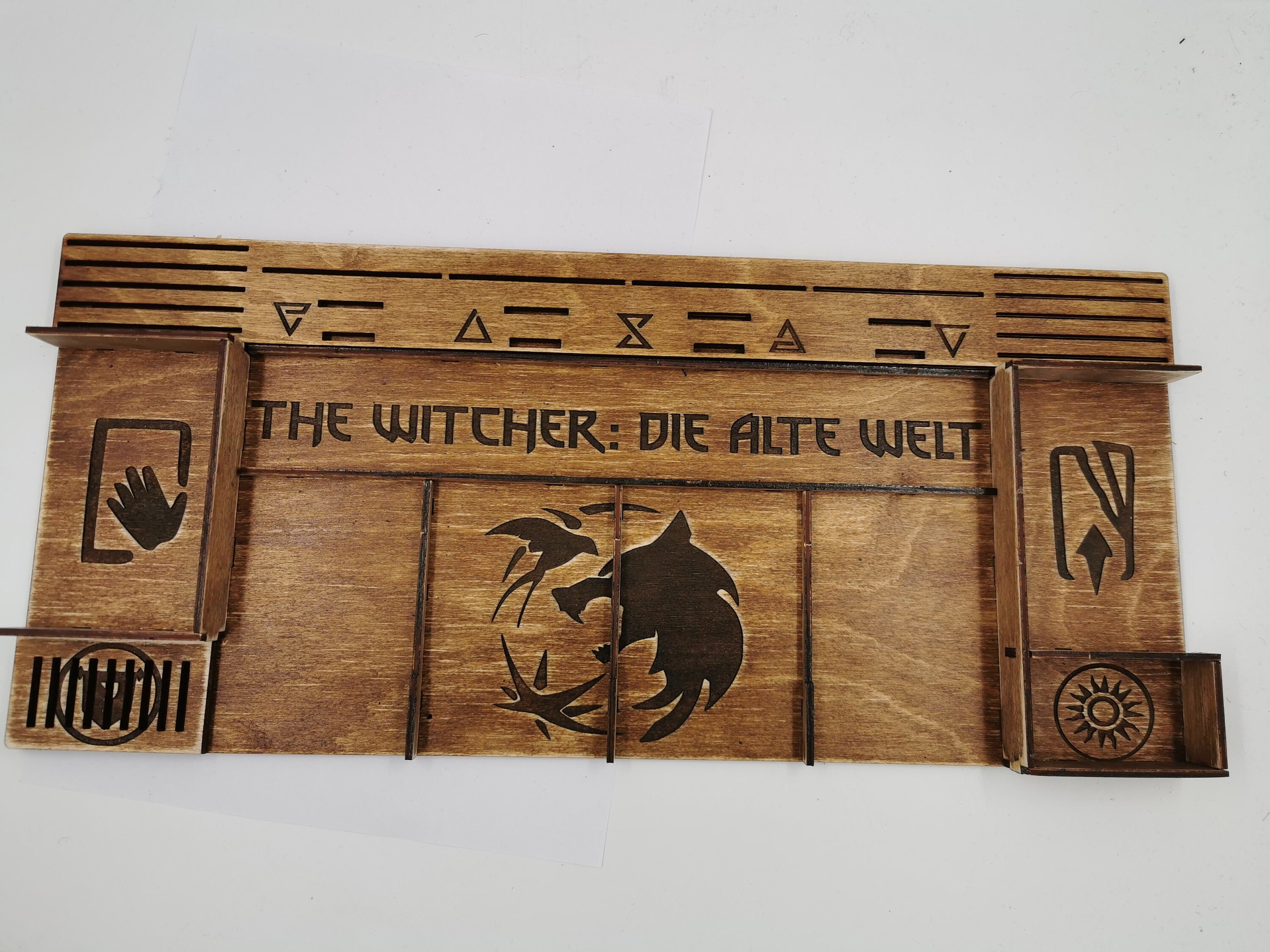 The Witcher Old World, Player Wooden Organizer, Dashboard , Player ...