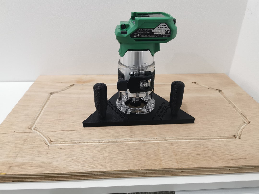 Adaptor Plate for Hikoki Router M1808DAJ2Z Triangular Replacement Base ...