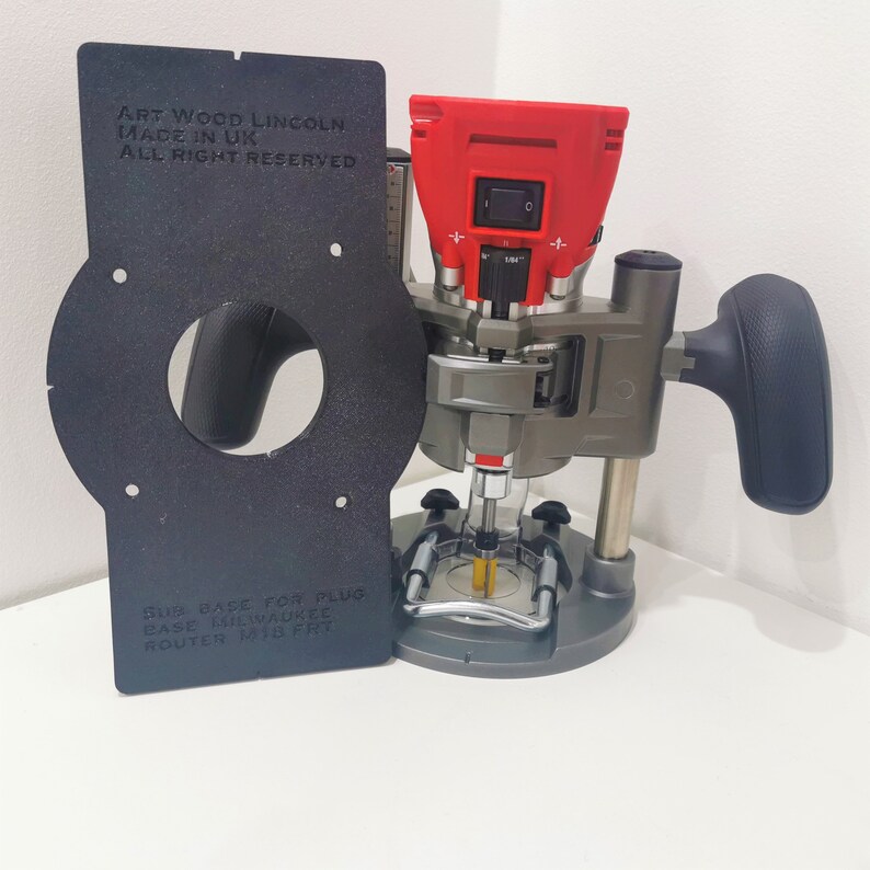 Sub Base Plate to Milwaukee Pluge Base Router M18 FTR Trimming Slotting ...