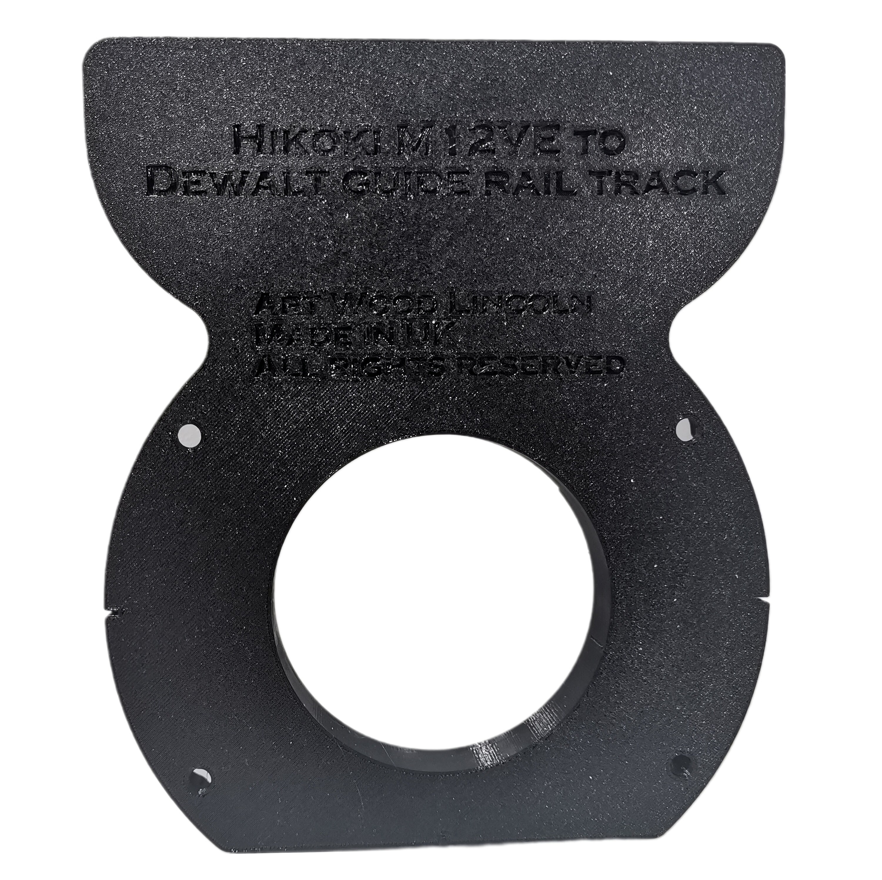 Adaptor Plate Hikoki M12VE to Guide Rail / Guide Rail Limits Evolution ...