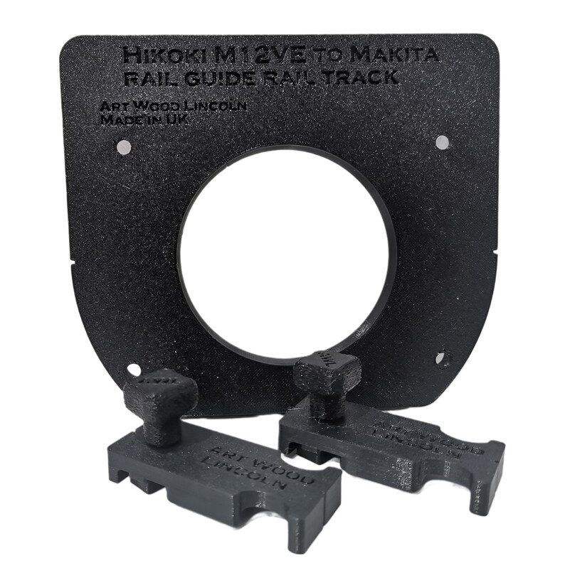 Adaptor Plate Hikoki M12VE to Guide Rail / Guide Rail Limits Evolution ...