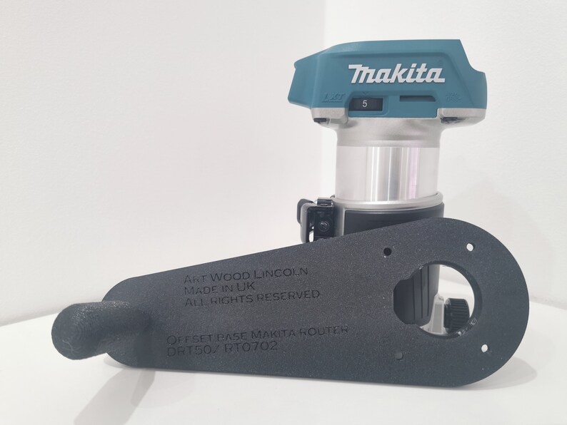 Offset Router Base Makita DRT50 RT0700CX RT07020 Groove Milling ...