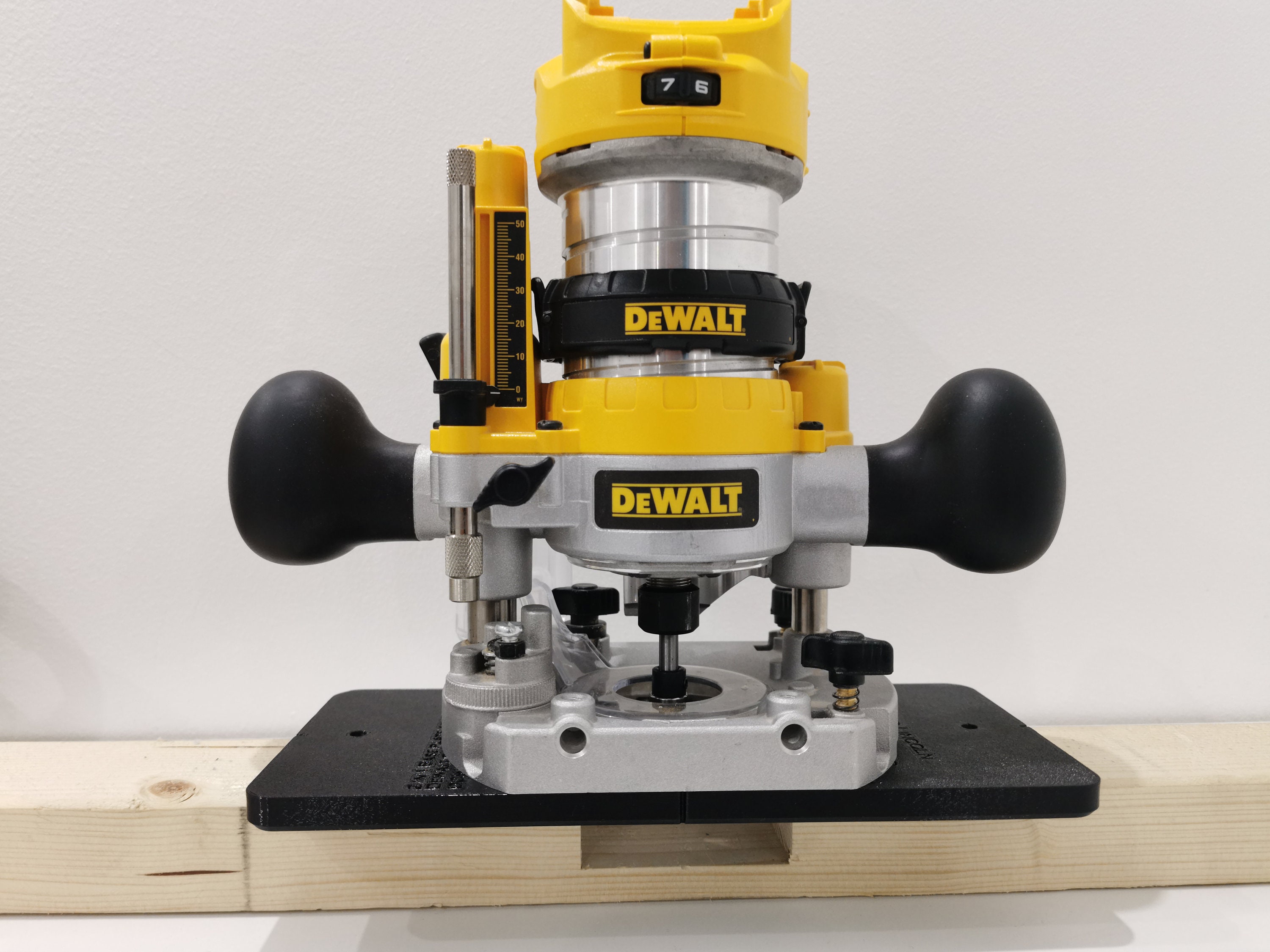 2in1 Sub Base Plate for Dewalt Router DCW600 DCW604NT D26200 Trimming ...