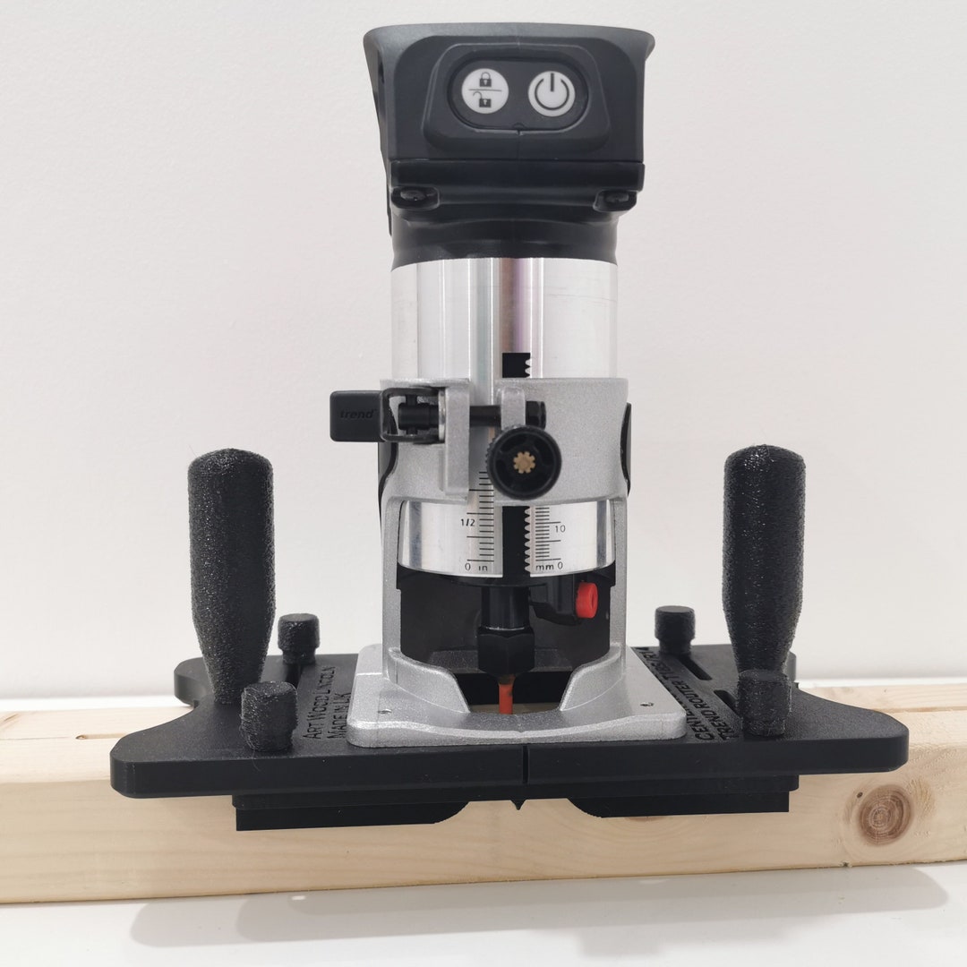 Center Jig Adaptor for Trend Router T18S R14 Groove Milling Woodworking ...