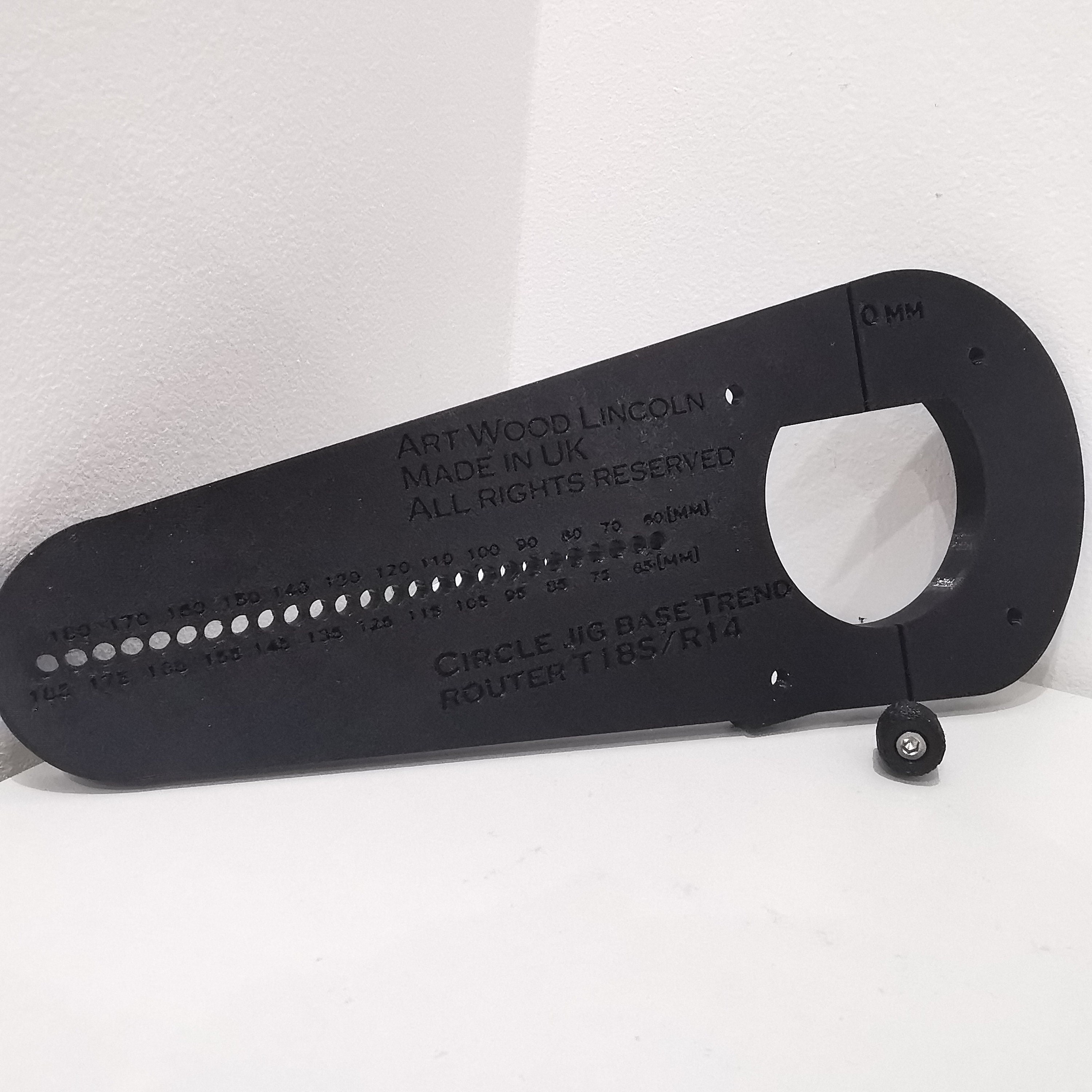 Digital ONLY STL Files! Adaptor Circle Jig for Trend T18S/R14 Trim ...