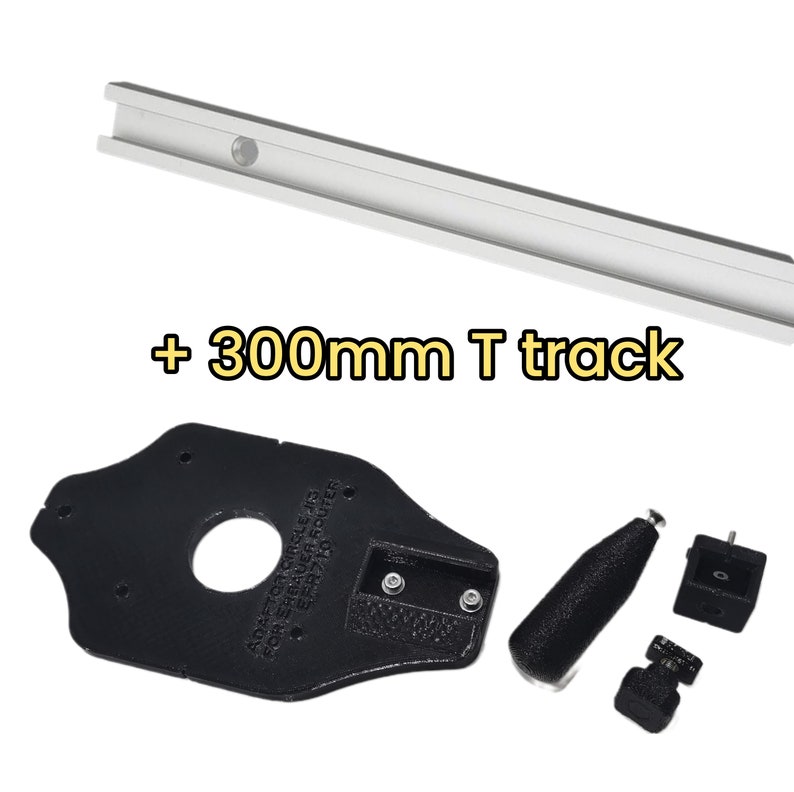 Adaptor Circle Jig for Erbauer EPR710 Trim Router Base Jig Groove ...