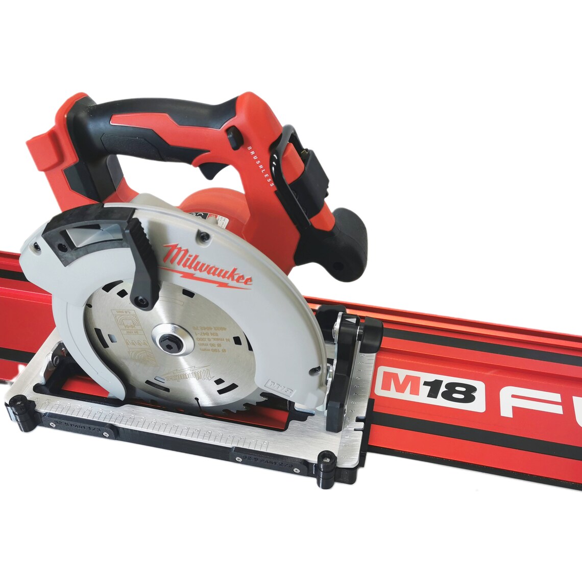 Guide Rail Base Milwaukee Circular Saw M18 BLCS66, 2631-20 M18 7-1/4 ...