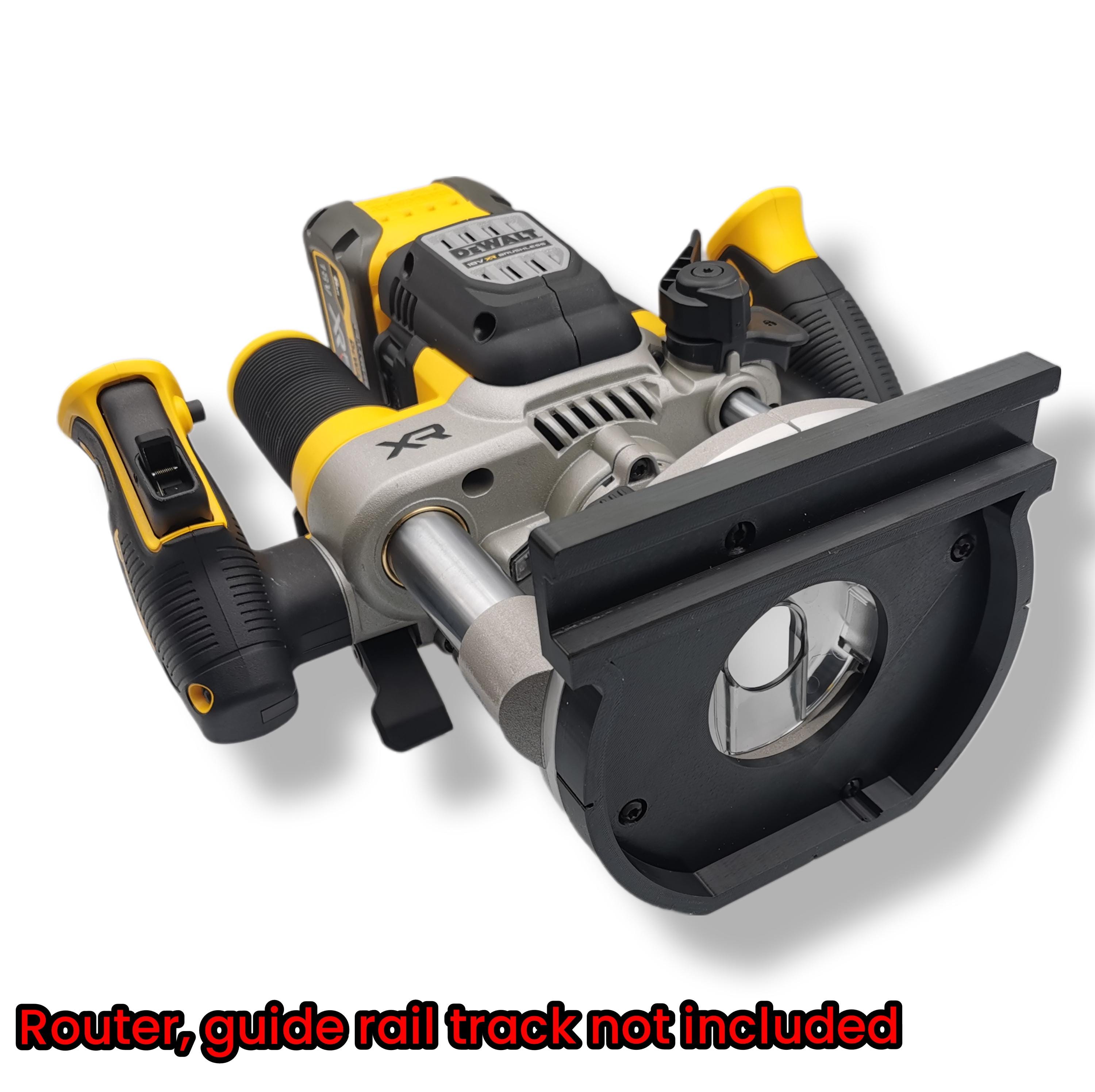 Dewalt DCW620 18V XR 1/2 Adaptor Router Groove Milwaukee Guide Rail - Etsy