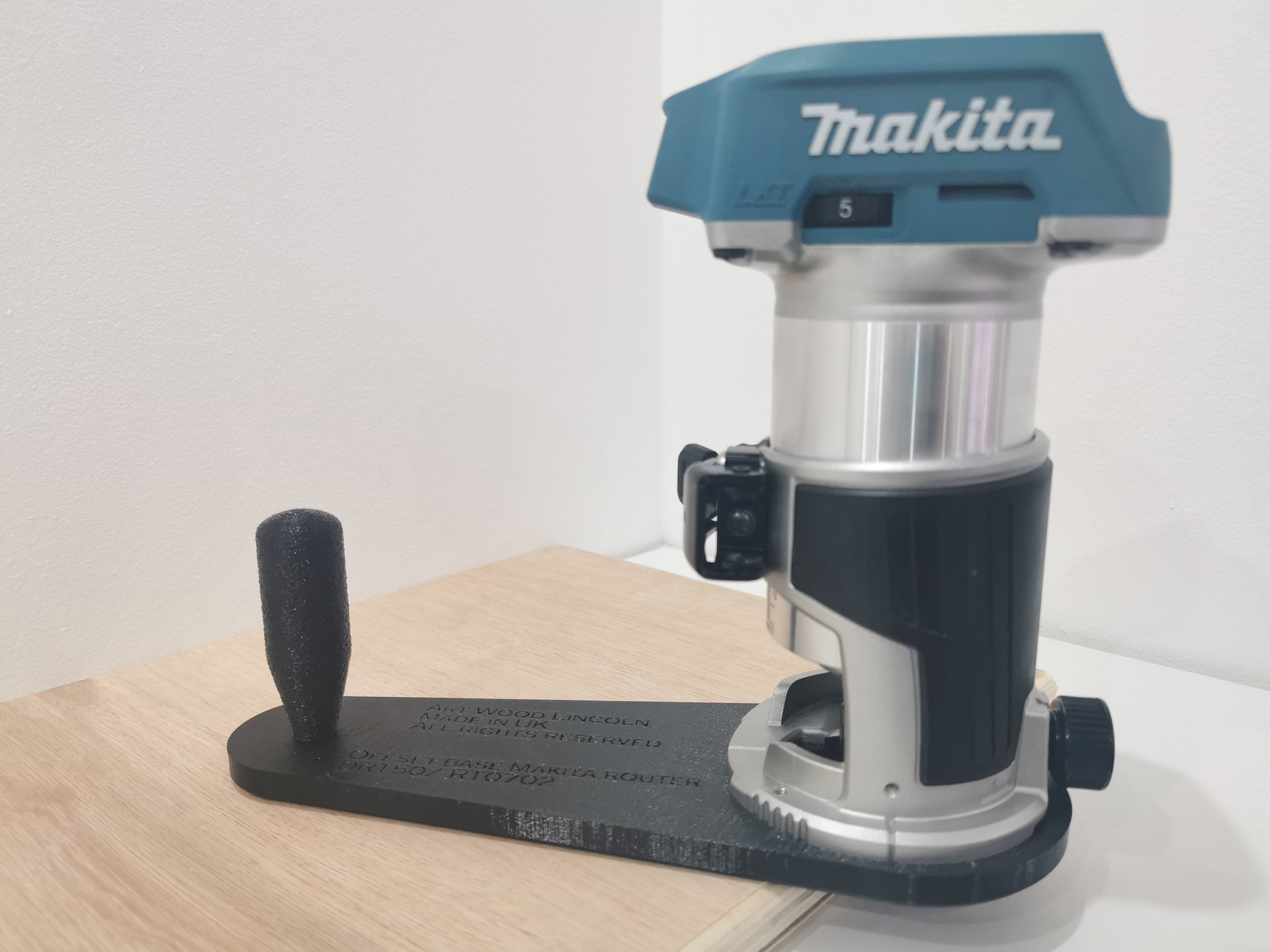 Offset Router Base Makita DRT50 RT0700CX RT07020 Groove Milling ...