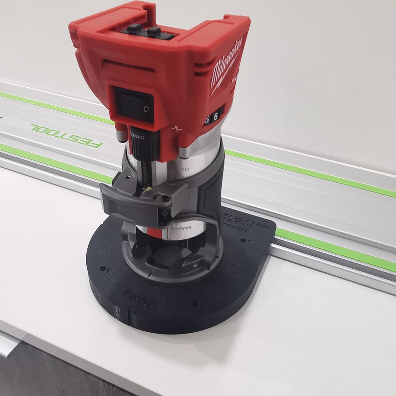 2 in 1 Adaptor Plate for Milwaukee Router M18 FTR Pluge Trim Base to ...