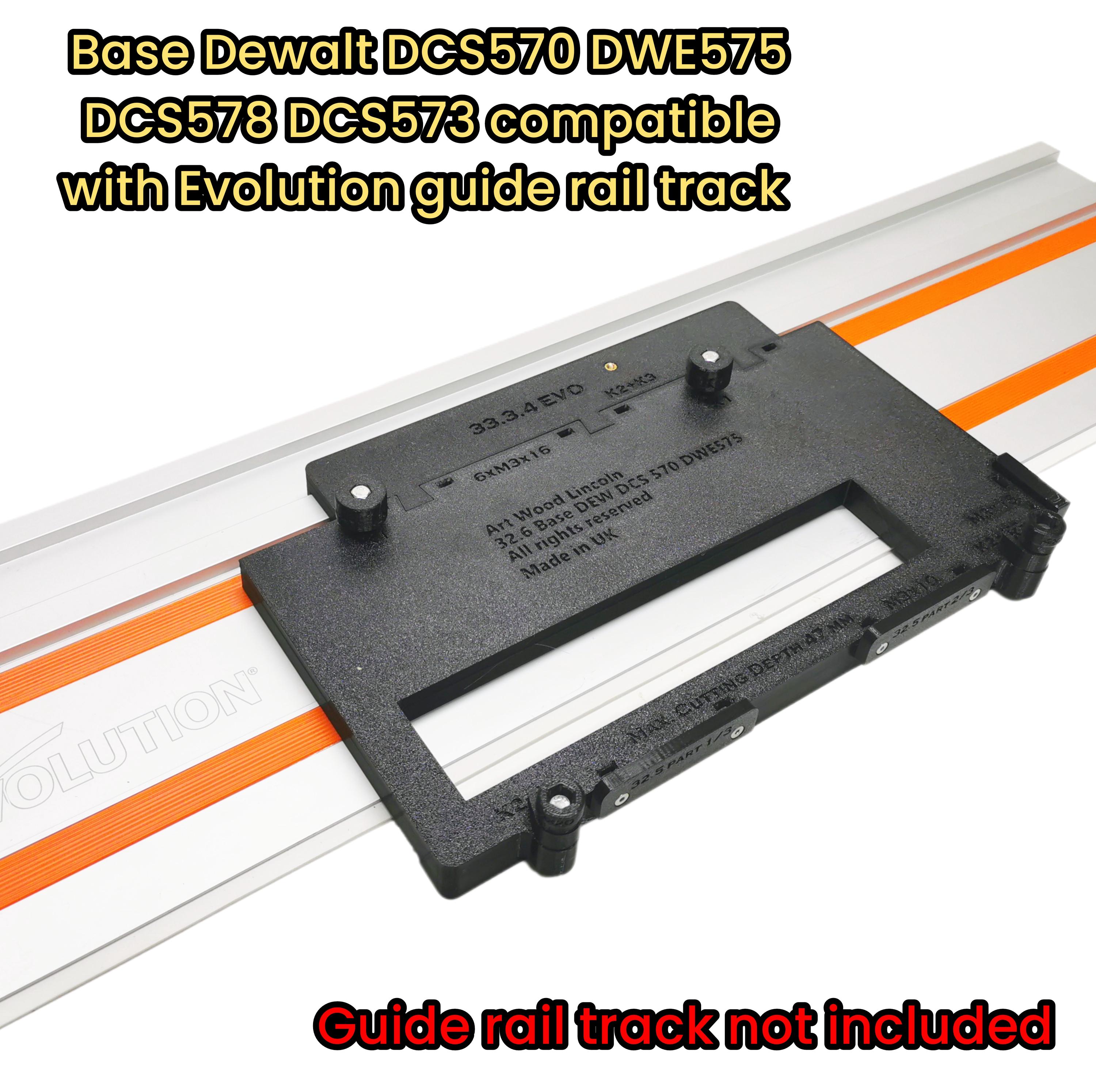 Dewalt dcs570 guide rail store