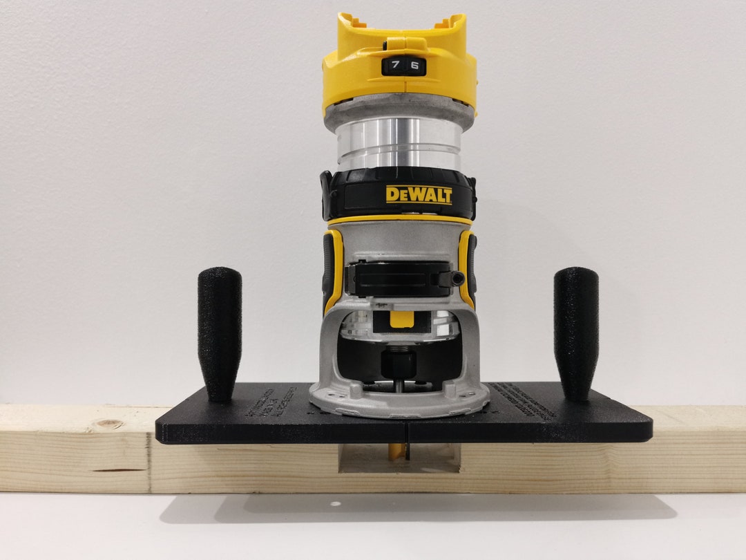 2in1 Sub Base Plate for Dewalt Router DCW600 DCW604NT D26200 Trimming ...