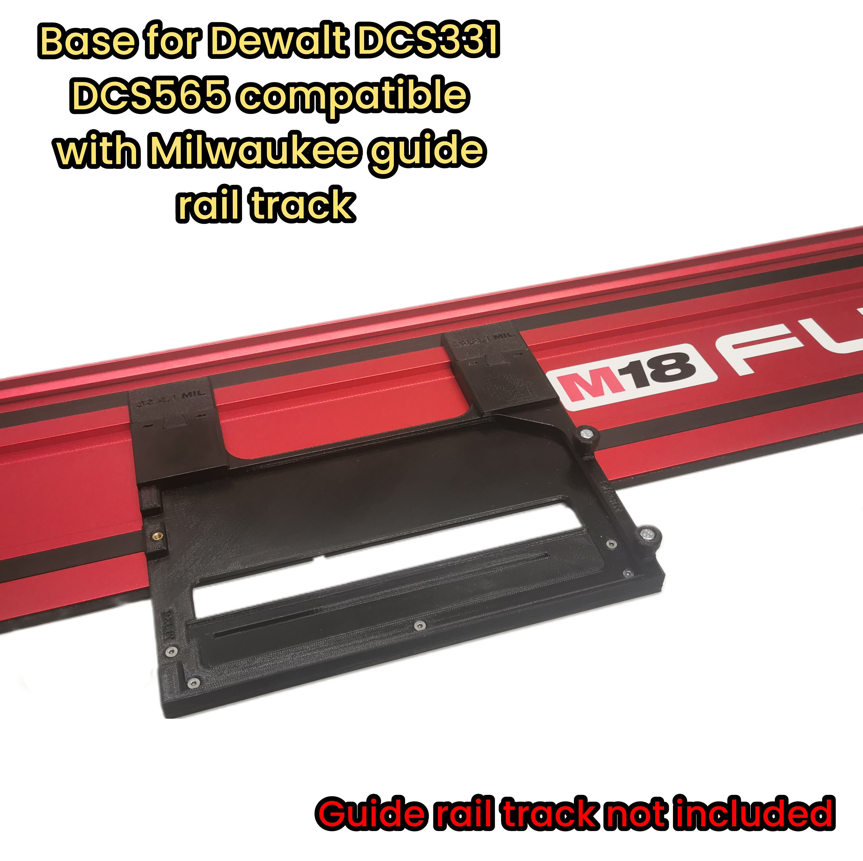 Guide Rail Base for Dewalt Circular Saw DCS391 DCS565 Compatible With ...