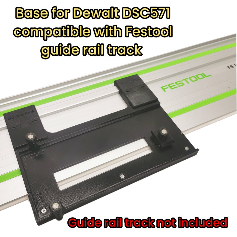 Dewalt DCS571 Circular Saw Guide Rail Base Compatible With Dewalt ...