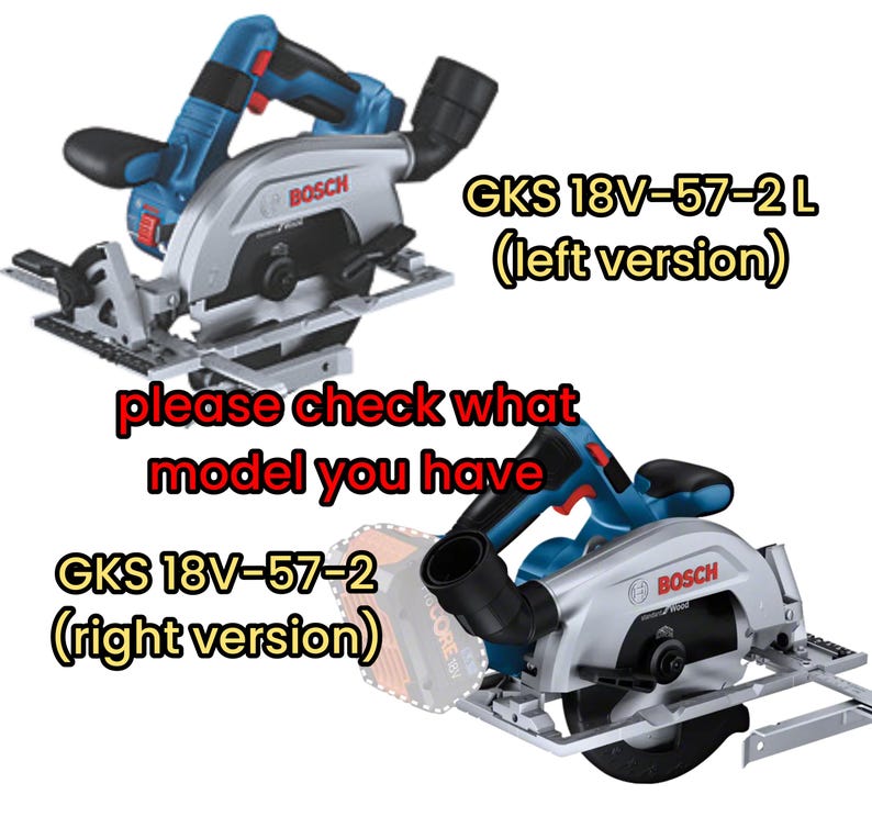 Guide Rail Base for Bosch Circular Saw GKS18V-57-2 165mm Compatible ...