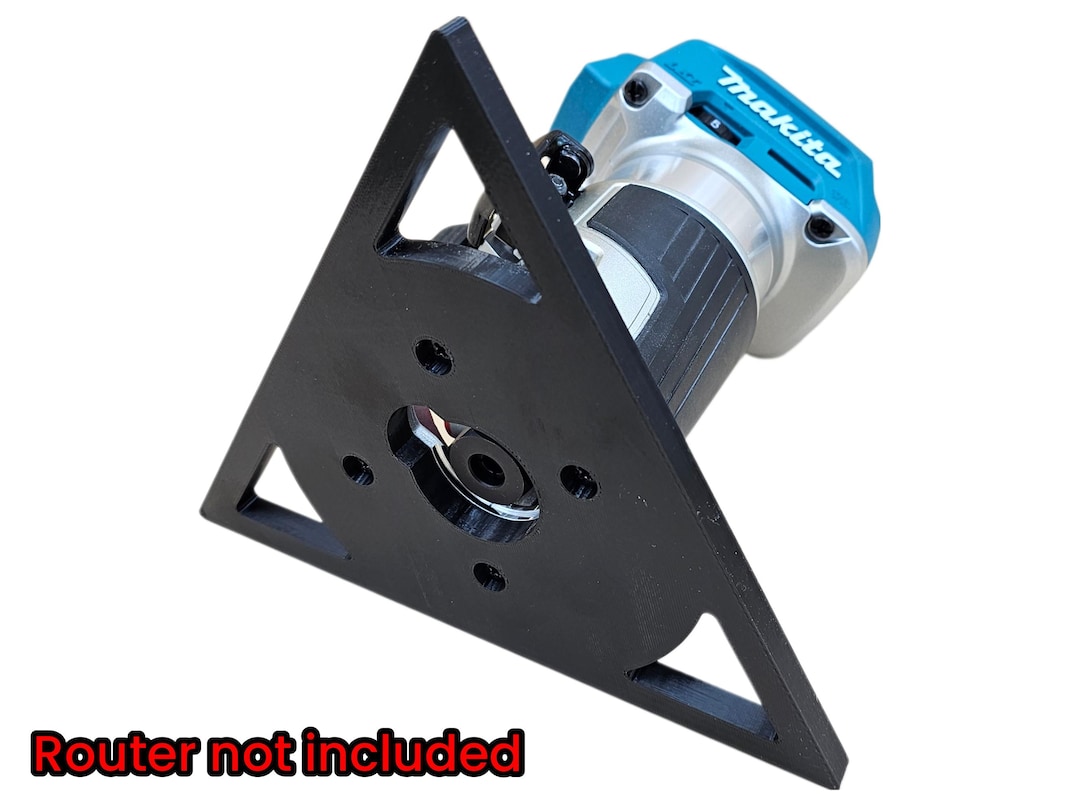 Makita DRT50 RT0700 RT0702 Triangular Base Groove Milling Woodworking ...