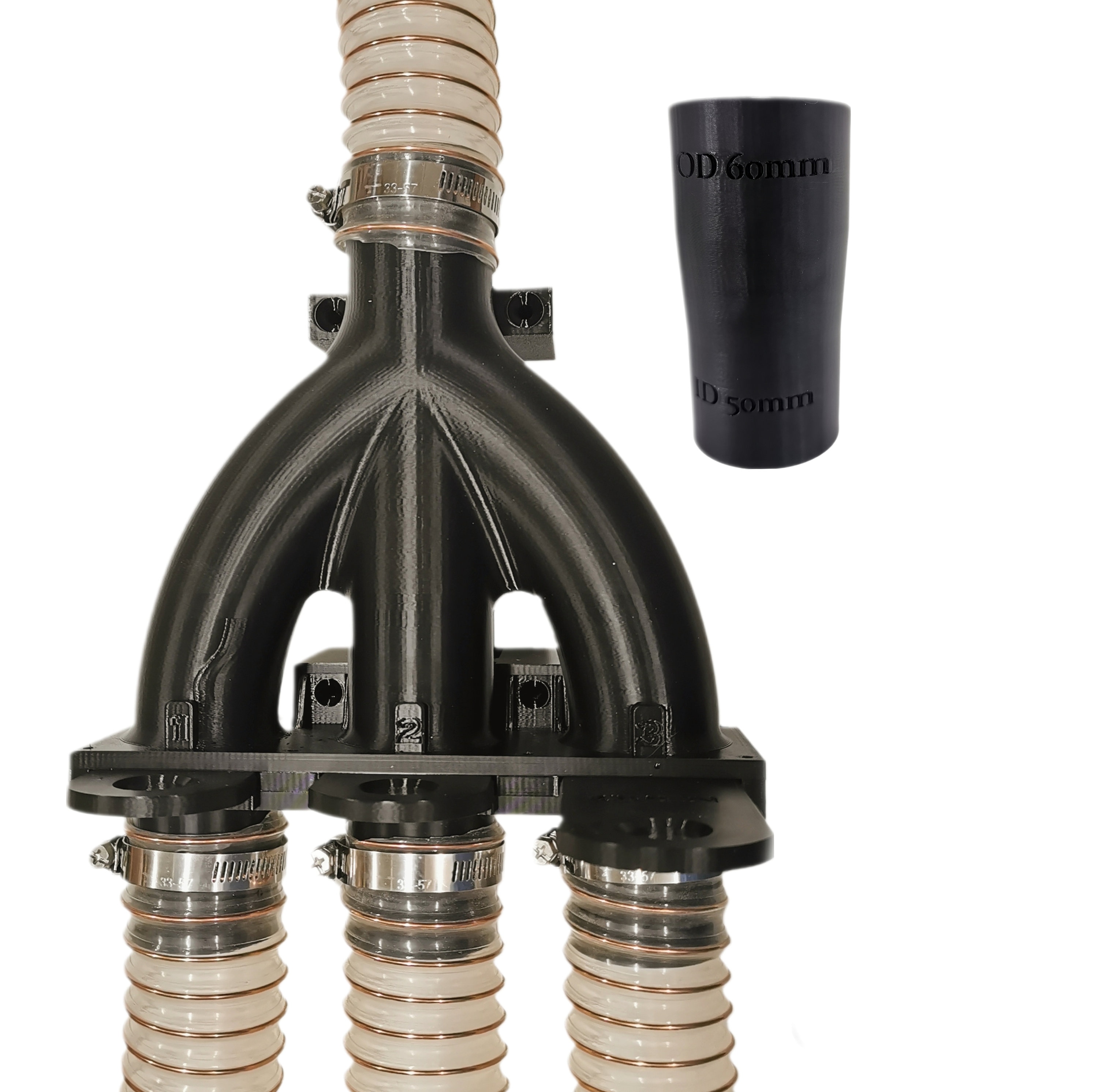 3 Way Blast Gate Vacuum Dust Extraction Waste Pipe Systems Splitter ...