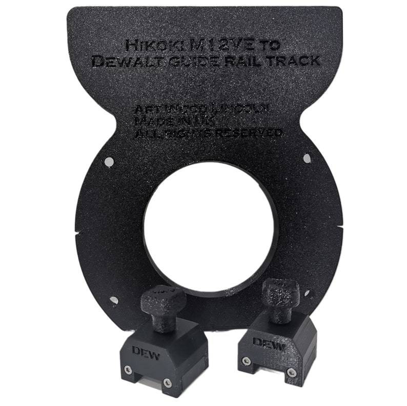 Adaptor Plate Hikoki M12VE to Guide Rail / Guide Rail Limits Evolution ...
