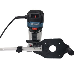 Adaptor Circle Jig for Erbauer EPR710 Trim Router Base Jig Groove ...