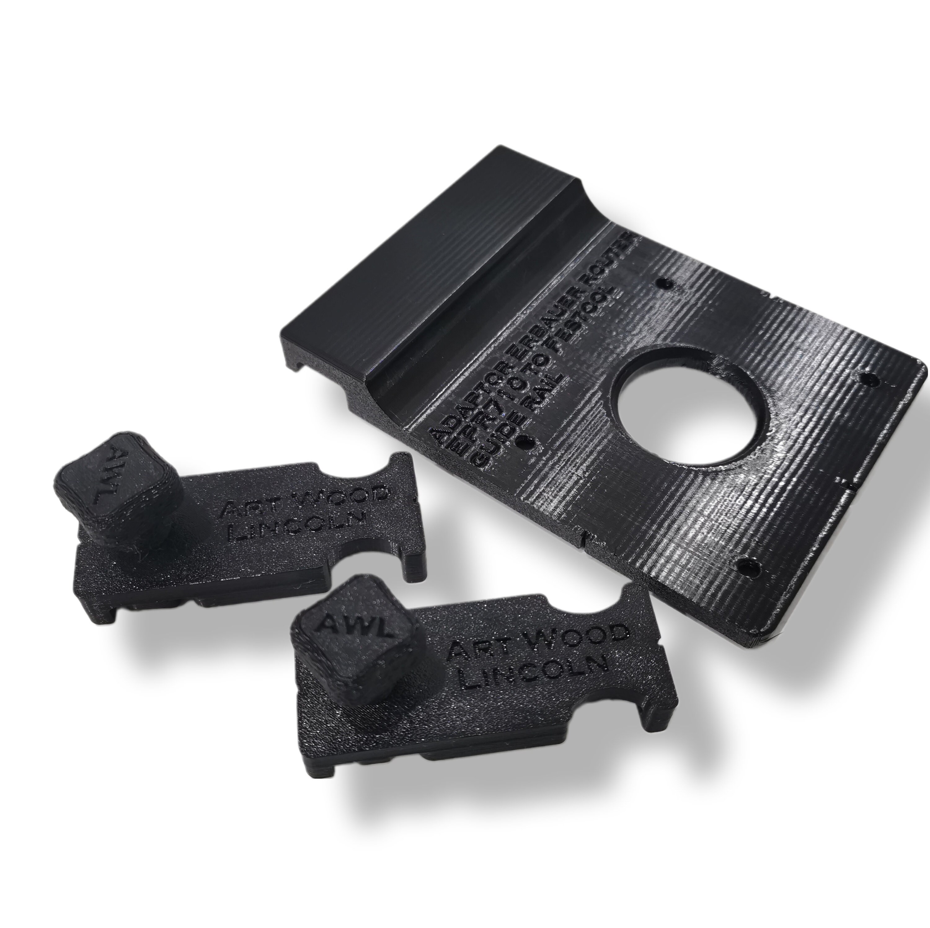 Adaptor Plate Erbauer EPR710 to Guide Rail / Guide Rail Limits ...