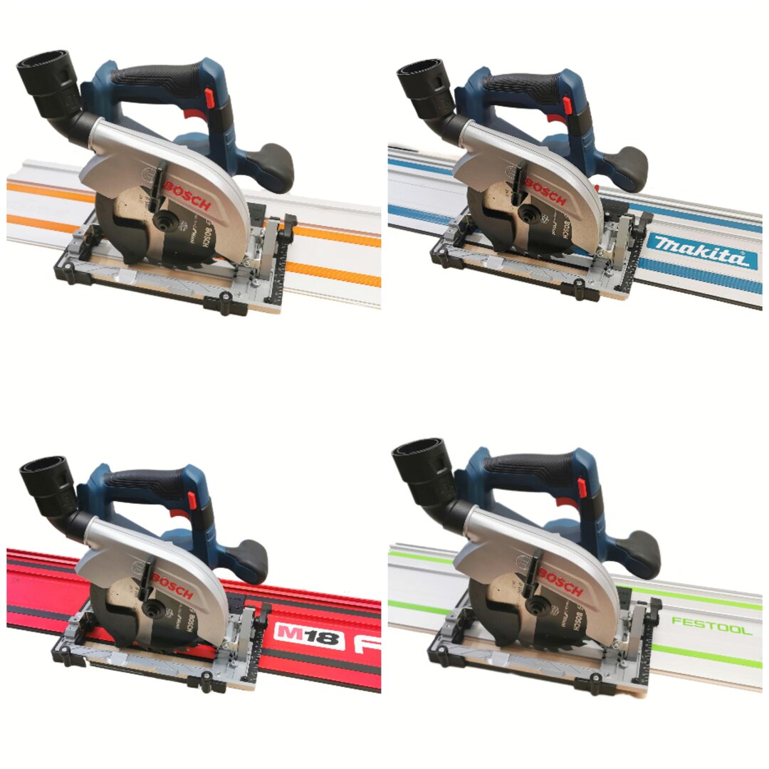 Guide Rail Base for Bosch Circular Saw GKS18V-57-2 165mm Compatible ...